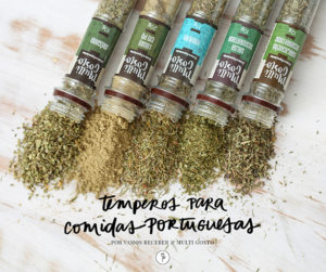 Temperos para Comidas Portuguesas - Vamos Receber